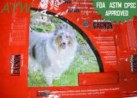 China 30kg Heat Sealing Mylar Pet Food Bag Reclosable Moisture / Oxygen Proof for sale