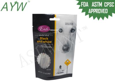 China NET WT 90g Dog Food Packaging Bag VMPET For Temporary Storage / Repackaging for sale