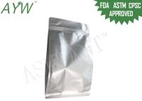 China Matter Finish Al foil Lined Bags For Food , Customized Size Aluminum Foil Cooking Bags for sale