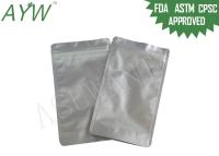 China Oxidizer Proof Stand Up Resealable Foil Bags 8oz / 226g For Tobacco Leaf for sale