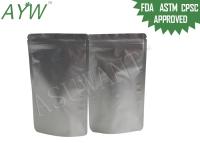 China Oxidizer Proof Stand Up Resealable Foil Bags 8oz / 226g For Tobacco Leaf for sale