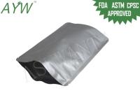 China Oxidizer Proof Stand Up Resealable Foil Bags 8oz / 226g For Tobacco Leaf for sale