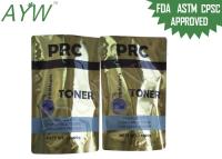 China Mylar Foil Zip Lock Bags Glossy Gold 1KG For Printer Toner Packaging for sale