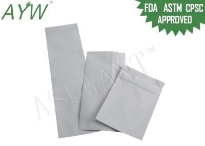 China SY / PR / 1 Gram White Foil Bag Packaging Medical Weed Seeds Plastic Laminated for sale
