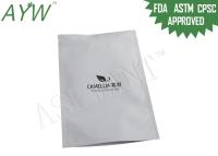 China Matte White Resealable Foil Bags Doypack Moisture Proof For Premium Rocked Tea for sale