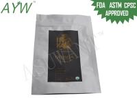 China 250g Organic Quinoa Flakes Foil Lined Bags ,  FDA Zip Lock Mylar Food Storage Bags for sale