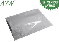 China 8oz Al Film Layers Coffee Beans Bags , Moisture Proof Foil Zip Seal Bagswith Resealable Zipper for sale