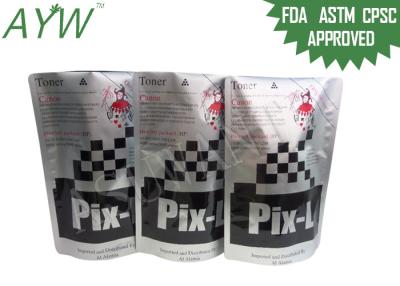 China Matte Small Laminated Foil Gusseted Bags 250g HP Toner Moisture Proof for sale
