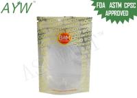 China One Side Clear Medical Weed k Bags Or Industry Use Packaging for sale