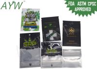 China 1oz Smell Proof Marijuana Bags Easy Closure With Top Zippers / Custom Printing for sale