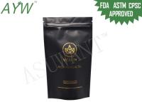 China Opaque Medical Marijuana Edible Packaging Punches , Odour Proof Bags For Weed Concentrate Packaging for sale