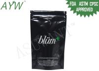 China Gas Barrier Black Medical Weed k Bags Food Grade For Home Storage for sale