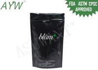China Gas Barrier Black Medical Weed k Bags Food Grade For Home Storage for sale
