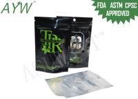 China Top Zipper Marijuana Smell Proof Bags stand up Single Side Foil Energy Power bag for sale