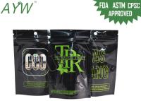 China Top Zipper Marijuana Smell Proof Bags stand up Single Side Foil Energy Power bag for sale