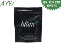 China Plastic Weeds Packaging Medical Weed k Bags With130 Mic Thickness for sale