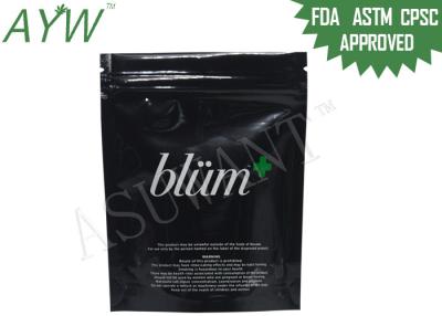 China Plastic Weeds Packaging Medical Weed k Bags With130 Mic Thickness for sale