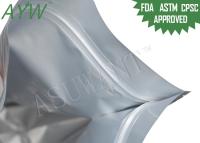 China Black Inside Foil Weed Smell Proof Bags FDA For Refill Pack FDA / VMPET for sale