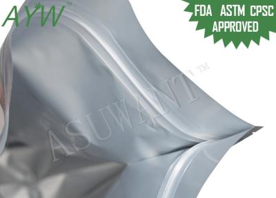 China Black Inside Foil Weed Smell Proof Bags FDA For Refill Pack FDA / VMPET for sale
