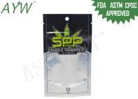 China Black Inside Foil Weed Smell Proof Bags FDA For Refill Pack FDA / VMPET for sale