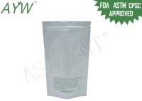 China Opaque Smell Proof Zipper Bags Home Storage With Double Locking Zipper for sale