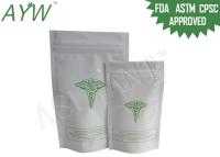 China Opaque Smell Proof Zipper Bags Home Storage With Double Locking Zipper for sale