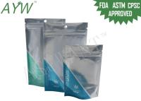 China One Side Foil Mylar Bags Smell Proof  For 1kg Tobacco / Weed Seeds for sale