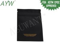 China Healthy Matte Mylar Tiny k Bags For Drugs , Food Bags Packaging With Top Opened Zipper for sale