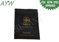 China Healthy Matte Mylar Tiny k Bags For Drugs , Food Bags Packaging With Top Opened Zipper for sale