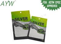 China 1g / 5g Dispensaries Medical Marijuana Bags With Clear Viewing Window for sale