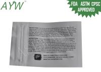 China Flat Small Smell Proof Zipper Bags Black With Aromatic Double Side Tape for sale
