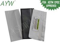 China Laminated Aluminum Plastic Small k Bags , Weed Seeds Zipper Packaging Bags With Customized Size for sale