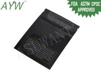 China Resealable Smell Proof Zipper Bags Biodegradable For Marijuana Medication for sale