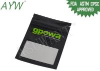 China Resealable Smell Proof Zipper Bags Biodegradable For Marijuana Medication for sale