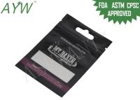 China Resealable Smell Proof Zipper Bags Biodegradable For Marijuana Medication for sale