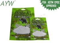 China Small Size Zipper Emergency Medicine Bag , Smell Proof Plastic Bags For Marijuana Weed Seeds for sale