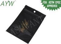 China Kratom Dry Herb Smell Proof Zipper Bags With Zip Lock / Tear Notchs for sale