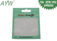 China Fishing Lures Pet Food Bag With Visible Window Reclosable Zip Lock for sale
