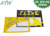 China Yellow Moisture Proof Lure Fishing Bag Plastic Laminated For Hard Baits / Spinners for sale