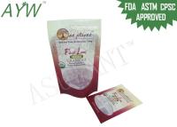 China Food Barrier Packing Stand Up Zipper Bags NET 12oz For Healthy Organic Nuts for sale