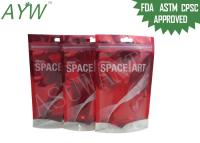 China Water Tight Sealable Printed Stand Up Pouches For Computer / Phone Accessories for sale