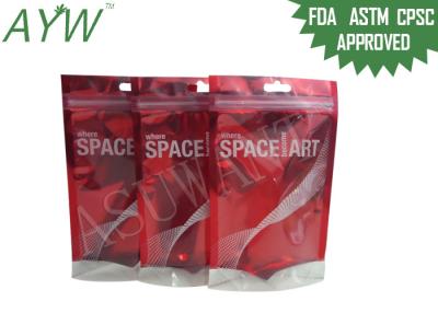 China Water Tight Sealable Printed Stand Up Pouches For Computer / Phone Accessories for sale