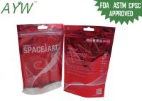 China Water Tight Sealable Printed Stand Up Pouches For Computer / Phone Accessories for sale