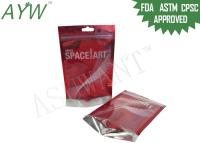 China Water Tight Sealable Printed Stand Up Pouches For Computer / Phone Accessories for sale