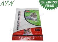 China Mylar Foil Pouches For Pet Protein Powder , Plastic Food Packaging Bags For Dog for sale