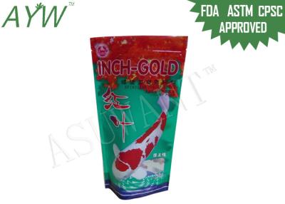China Mylar Foil Pouches For Pet Protein Powder , Plastic Food Packaging Bags For Dog for sale