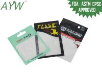 China Top Zipper Pet Food Bag Packing Fishing Baits / Spinners With Clear Window for sale