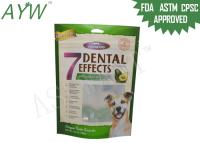 China Vivid Printing Pet Food Bag 160g For Avocado Dental Stick Packaging for sale