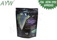 China Colorful Stand Up Zipper Bags Plastic Laminated 1KG Bag For Printer Toner for sale
