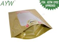 China Food Flexible Verpackung Packaging For Food , Stand Up Zipper Pouch For Rice Packaging for sale